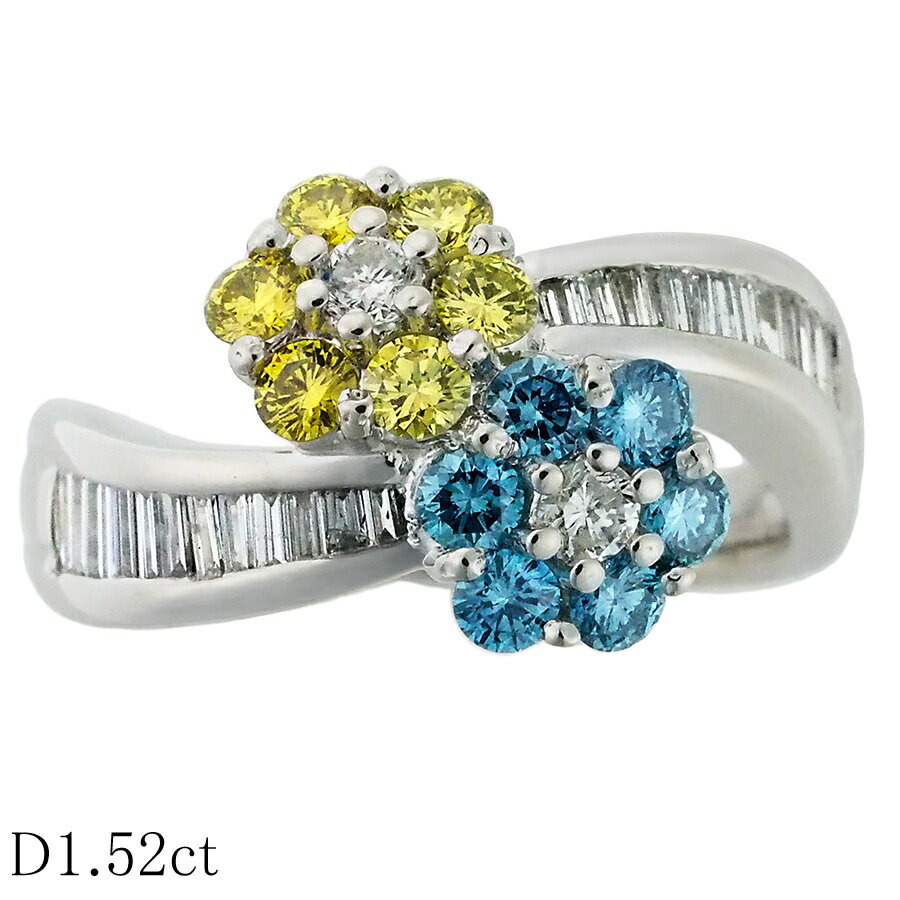 ブランドノーブランド 商品名 ダイヤモンド トリートダイヤ/1.52ct フラワーモチーフ リング型番—サイズ約18号最大幅 11.8mmアーム背面 2.5mm重量 9.3g素材Pt900 刻印152 Pt900付属品当店オリジナルボックス...
