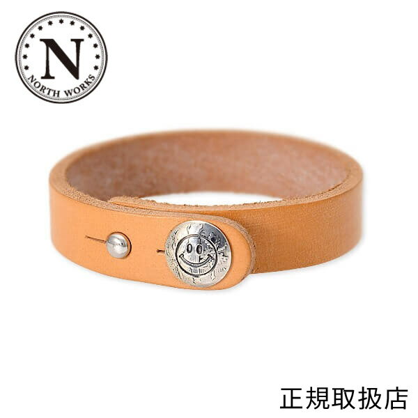 NORTH WORKS ノースワークス レザーブレスレットブランド名NORTH WORKS品名L-003BE素材レザーSV900サイズ幅：約 13.0mm腕周り：約 18.0cm重量：約 11.1gブレスレット