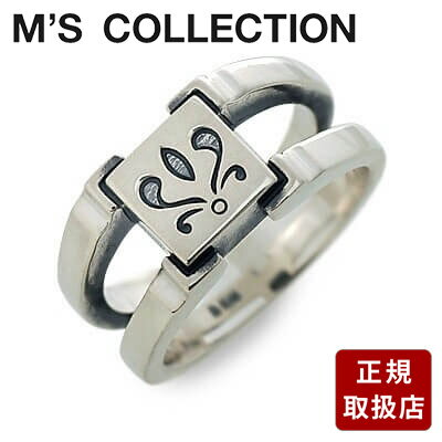 他にはない、斬新なデザインにロックな感性が光るリング。指先にひねりの効いたおしゃれを与えます。適度なボリューム感がスタイリッシュな印象。ワンランク上のファッションセンスを感じるアクセです。M's collection エムズコレクション S...
