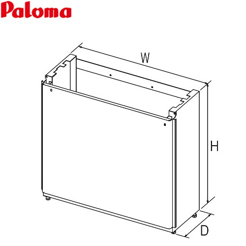 メーカー希望小売価格はメーカーカタログに基づいて掲載しています【キーワード】Paloma / 据え置き台 /SDFA-10-450L 商品説明シリーズ 据置台カラー メタリックベージュ仕様・特徴 給湯器 オプション部品型式コード：40276...