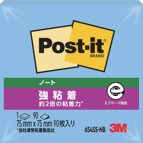 特長 ●約2倍の粘着力（3M通常粘着比）で、パソコンや電話、キャビネットなどの樹脂面や垂直面など、つきにくかった場所にもしっかり貼れてはがれにくい製品です。 ●パソコンやクリアファイル、垂直面にも書いた文字が読みやすいパステルカラーです。 ...