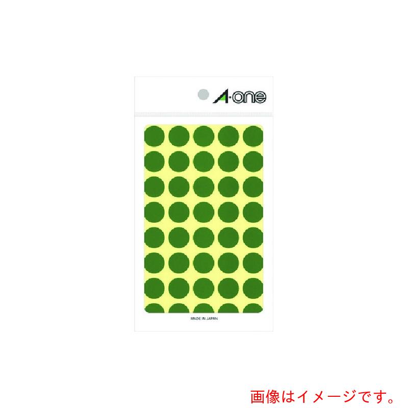 特長 ●豊富なカラーで識別に便利な丸型のラベルです。 用途 ●グラフや分布図の作成に ●在庫管理などの色分け表示に 仕様 ●色：緑 ●面付：5列×8段(40片) ●1パック内：560片 ●シートサイズ：90×150mm ●ラベルサイズ直径(...