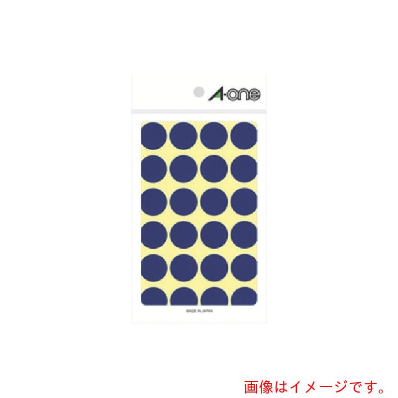 特長 ●豊富なカラーで識別に便利な丸型のラベルです。 用途 ●グラフや分布図の作成に ●在庫管理などの色分け表示に 仕様 ●色：青 ●面付：4列×6段(24片) ●1パック内：336片 ●シートサイズ：90×150mm ●ラベルサイズ直径(...