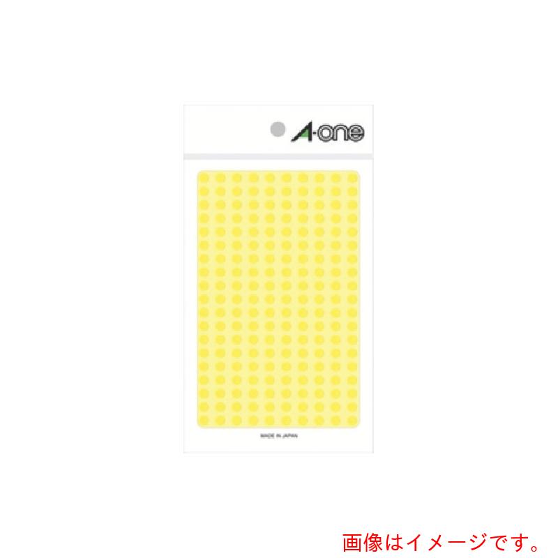 特長 ●豊富なカラーで識別に便利な丸型のラベルです。 用途 ●グラフや分布図の作成に ●在庫管理などの色分け表示に 仕様 ●色：黄 ●面付：10列×20段(200片) ●1パック内：1800片 ●シートサイズ：90×150mm ●ラベルサイ...
