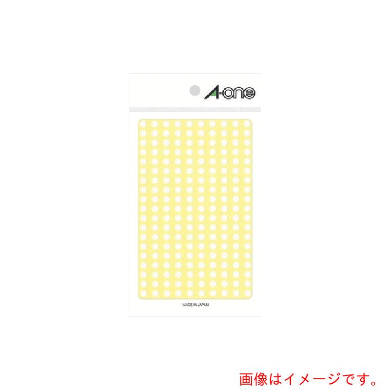 特長 ●豊富なカラーで識別に便利な丸型のラベルです。 用途 ●グラフや分布図の作成に ●在庫管理などの色分け表示に 仕様 ●色：白 ●面付：10列×20段(200片) ●1パック内：1800片 ●シートサイズ：90×150mm ●ラベルサイ...