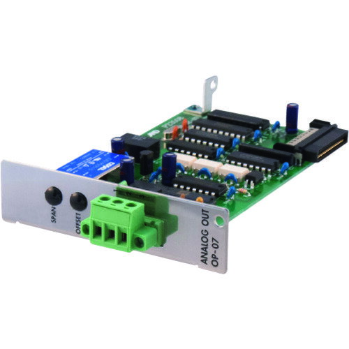 特長 ●重量値などのデータを 4-20mA の電流で出力するオプションです。 ●取り付け方法、仕様詳細は本体製品の取扱説明書をご確認ください。 用途 ●対象品番：AD-4402 / AD-4402D / AD-4404 ●AD-4402/A...