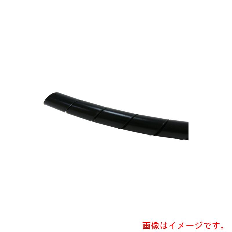 特長 ●ケーブル束や、ホースなどを結束しつつ保護するらせん状のチューブです。 用途 ●屋外のあらゆるケーブル保護、結束に。 仕様 ●色：黒色 ●長さ(m)：10 ●最大結束径(mm)：9-65 ●チューブ内径(mm)：0 ●厚さ(mm)：0...