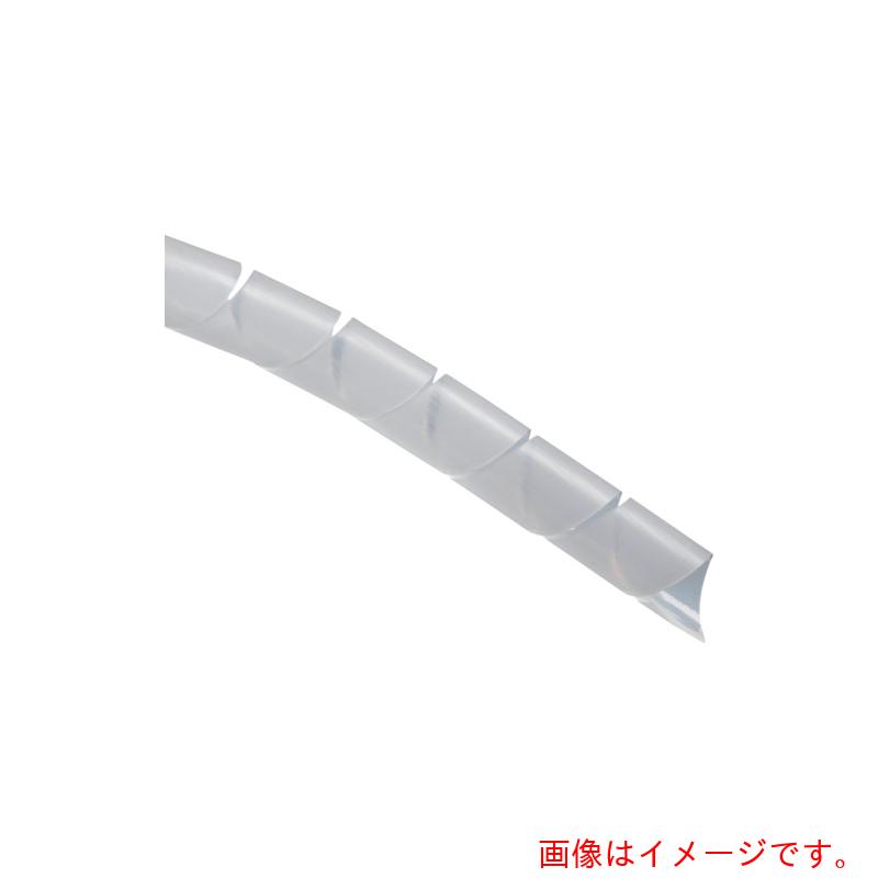 特長 ●ケーブル束や、ホースなどを結束しつつ保護するらせん状のチューブです。 用途 ●屋内のあらゆるケーブル保護、結束に。 仕様 ●色：ナチュラル(乳白色) ●長さ(m)：10 ●最大結束径(mm)：20-130 ●チューブ内径(mm)：0...