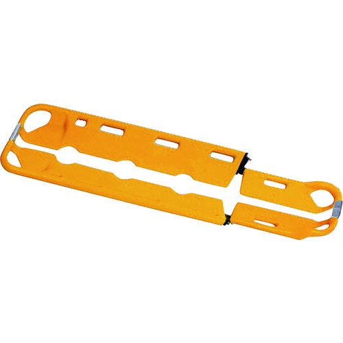 特長 ●長さを4段階に調節することができ、傷病者の体型に合わせることができます。 用途 ●救護・搬送用。 仕様 ●色：黄色 ●耐荷重(kg)：159展開時　1615×450×650mm ●X線を透過する素材で出来ております。 材質 ●プラス...