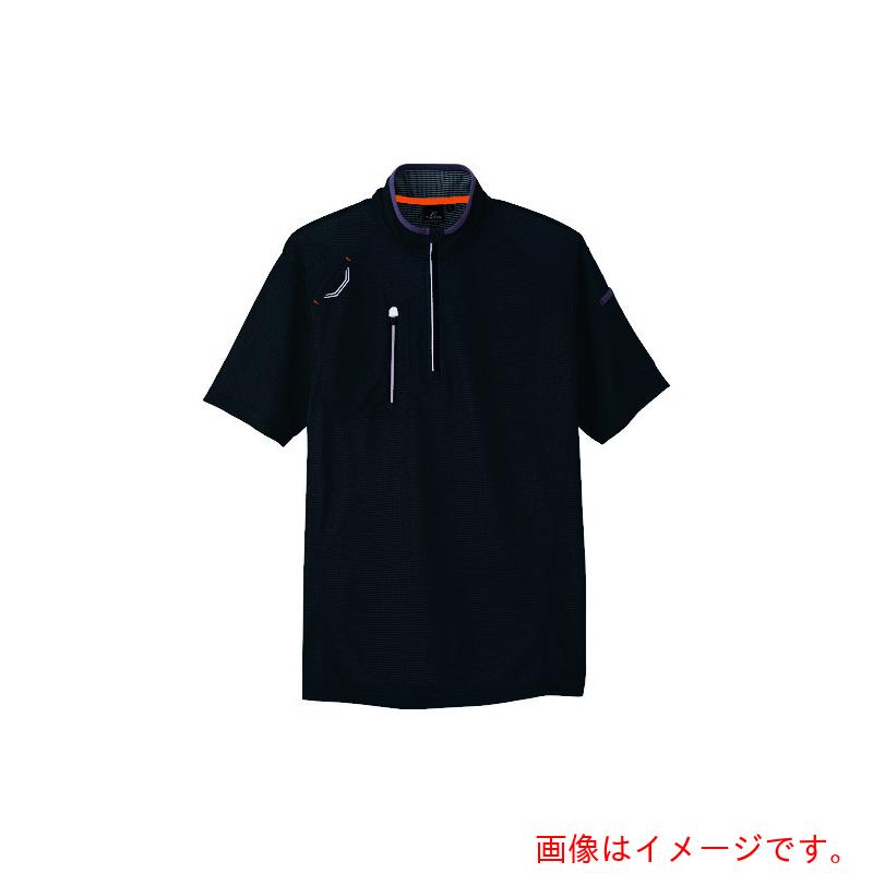特長 ●ドライ＆軽量、便利なクイックポケット搭載のZIPシャツです。 仕様 ●色：ブラック ●サイズ：SS ●吸汗速乾・UVカット ●軽量素材 ●ペン差し付き（左袖） ●ファスナー：コイルファスナー ●衿：ボタンダウン仕様 ●男女兼用 質量...