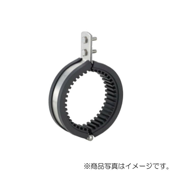 ●外面被覆鋼管用の防振補助立バンド。10mmゴム（CR)付。 ●本製品のみでは振動伝達率を明確に軽減する効果はありません。 ●SUS304製。 ●径称（A）： 20A ●呼び径（B）： 3/4 ●適合管外径： 31.2mm ●t： 2.0m...