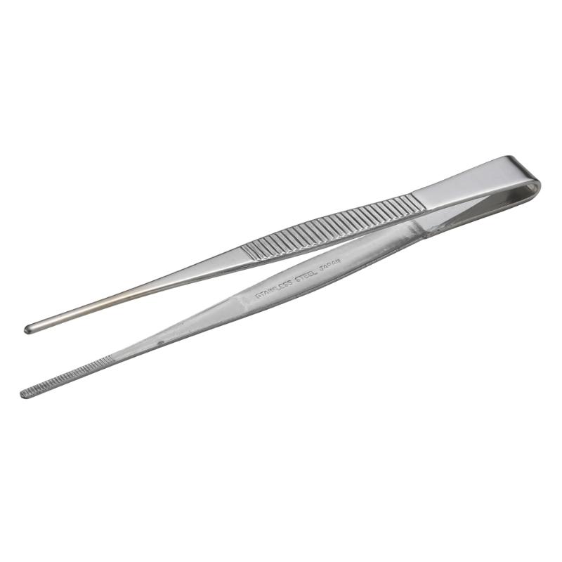 ●脱脂綿、ガーゼ、その他なんでもつかむことができる一般的なピンセット ●タイプ： 直125mm（先端ギザ） ●材質： 本体:ステンレス ●商品重量： 23g ●RoHS2： 〇 【メーカー名】アネックスツール（株） 【メーカー品番】121