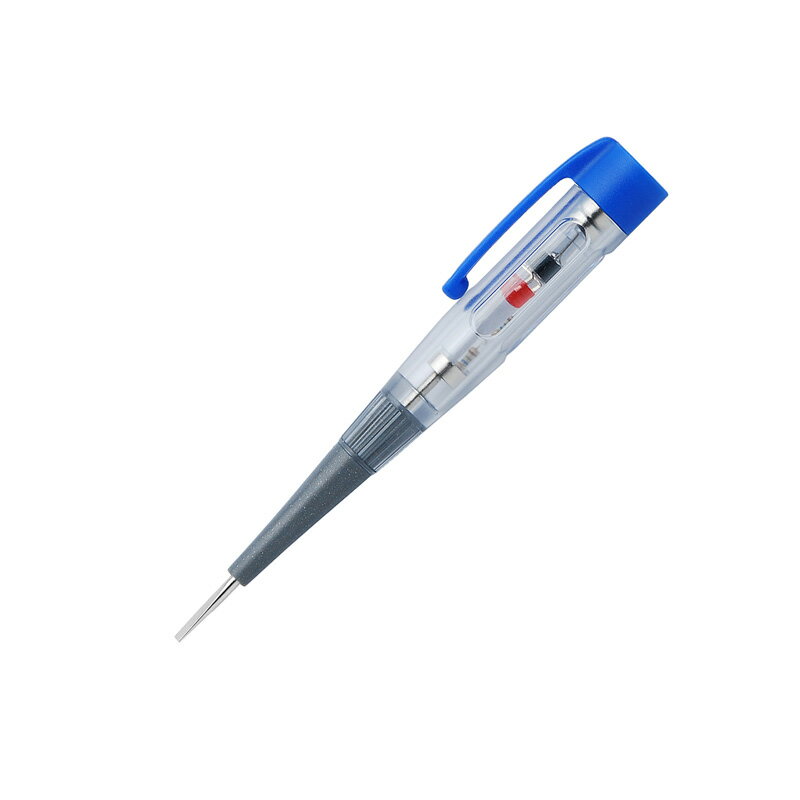 ●一般家庭及び工場内の電源（AC）が通電しているかどうか簡単にチェックできます ●配線の導通チェックが行えます ●LEDランプで知らせます ●刃先形状：マイナス ●ボタン電池：LR41（2個内臓） ●検電範囲： 交流（AC）:100〜240...