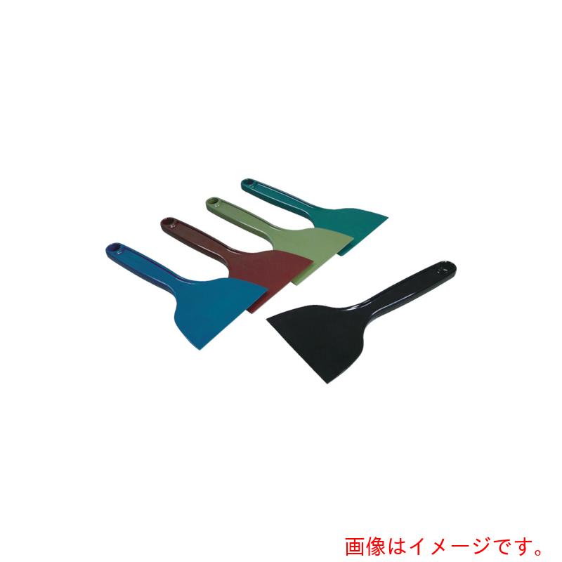 特長 ●金属検知機で反応可能な素材を使用しており異物混入リスクを軽減します。 ●ポリヘラと比べて耐摩耗性が優れています。 用途 ●ライン上のカスを削り落とす際に。 ●100℃までの食材のかくはん。 仕様 ●すくい部幅(mm)：97 ●全長(...
