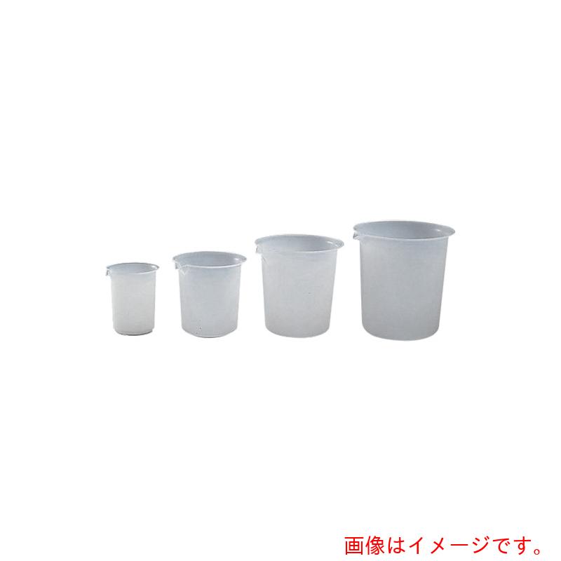 特長 ●継ぎ目がない一体モールド品です。 ●耐熱・耐薬品性に優れ、アスファルトも付かない非粘着性です。 仕様 ●容量(ml)：300 ●目盛間隔(ml)：50 ●材質：PFA(フッ素樹脂) ●胴径×高さ(mm)：φ79×100 質量・質量単...