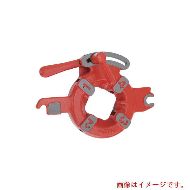 特長 ●手動切上ダイヘッドです。 用途 ●ボルトウィット右用。 仕様 ●適合機種：ビーバー50・80・100、スーパーマチック、アストロニック2・3・4他 ●サイズ：W11/8-2 質量・質量単位 ●5.5kg 【メーカー名】アサダ（株） ...