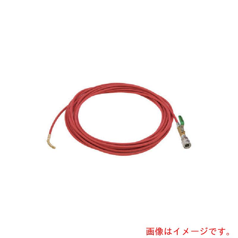 特長 ●ポリエステルチューブにステンレスメッシュ、ナイロンカバーの3層構造。 ●ステンレスメッシュ層により、コシが強く、管内の通過性バツグン。 ●抵抗が少なく、SUS洗管ホースより推進性が高い。 ●先端は曲管に対応した4連スネークノズル。 ...
