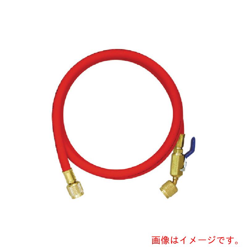 特長 ●冷媒放出防止のためのボールバルブ付きです。 ●新冷媒対応の高耐圧構造で、安全な作業ができる高性能ホースです。 ●防浸用のゴム層と特殊ナイロン層の4層二重防護で、CFC・HCFC・HFCに対応します。 ●特殊ナイロン層が、水分の浸入に...