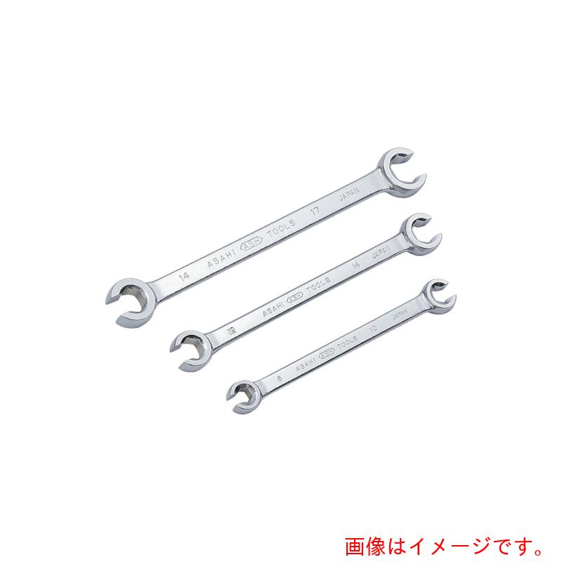 特長 ●パイプの途中にあるナットの締結や、配管継手作業、カーメンテナンスに最適です。 ●カーメンテナンスに便利です。 用途 ●パイプの途中に有るナットや配管継手作業等に使用する工具です。 仕様 ●対辺寸法(mm)：19×22 ●全長(mm)...