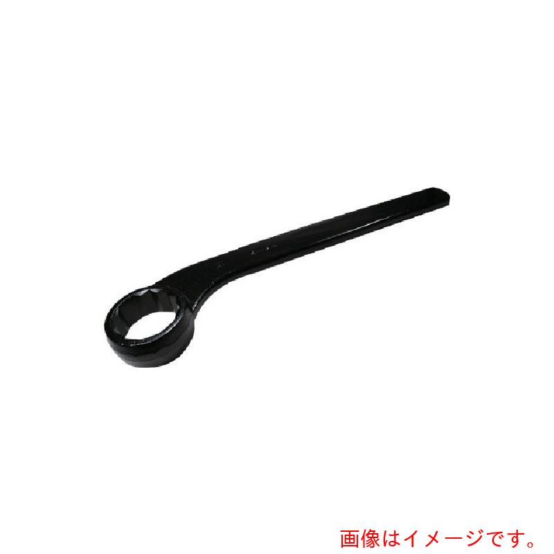特長 ●柄に対して口が水平に40°の角度がついているので、狭い場所の作業に最適です。 ●JIS強力級スパナの30％増の強度です。 用途 ●六角ボルト・ナットの締結作業に。 仕様 ●対辺寸法(mm)：95 ●全長(mm)：704 ●対辺(mm...