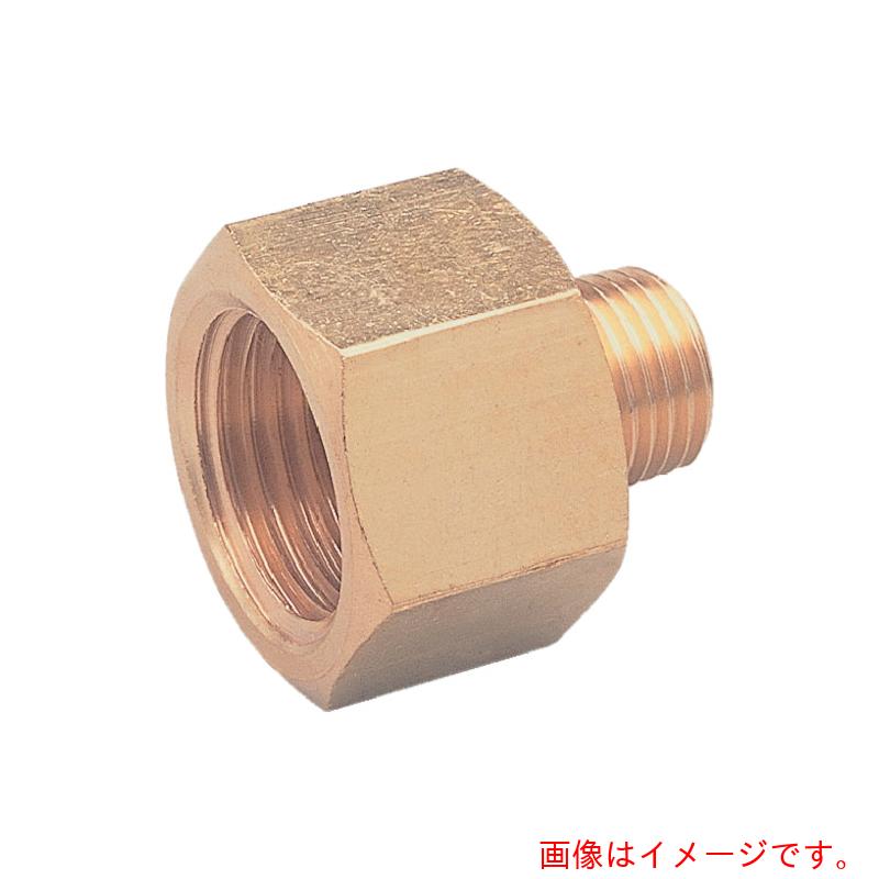 特長 ●内、外ネジの接続に使用します。 用途 ●ネジ用継手。 仕様 ●接続口径D：Rc3/8 ●接続口径D1：R1/2 ●接続口径D2：Rc3/8 ●六角対辺(mm)：22 ●使用流体：水・空気・油 ●タイプ：異径内外ソケット ●最高使用圧...