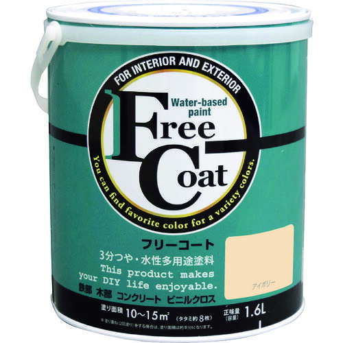 特長 ●つやを抑えた落ち着いた仕上がりの塗料です。 ●つや消しタイプより汚れに強く、メンテナンスが容易です。 ●屋外から屋内のかべ紙（ビニルクロス）まで幅広く塗れる多用途塗料です。 ●最大312色の取り揃え（0.7L、1.6L、3L）で、リ...