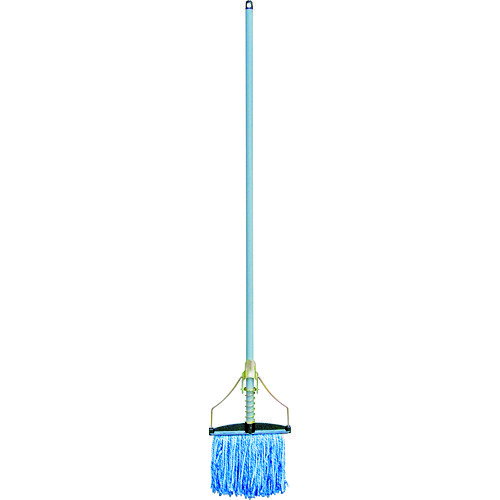 ●ボリュームがあってお掃除しやすい。 ●マイクロファイバーの水拭きモップ。 ●拭き幅： 約24cm ●柄の長さ： 約123cm ●重量： 610g ●材質： ヘッド:ポリプロピレン、柄:樹脂被覆鋼管、モップ:ポリエステル・ナイロン 【メーカ...