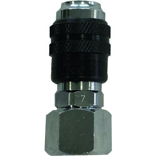 ●レギュレータ接続カプラ／ワンショット金具酸素用 質量・質量単位 ●79.0g 【メーカー名】BBKテクノロジーズ（株） 【メーカー品番】C1
