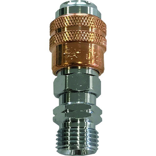 ●ネジ式ホース交換カプラ／ワンショット金具アセチレン用 質量・質量単位 ●82.0g 【メーカー名】BBKテクノロジーズ（株） 【メーカー品番】C12