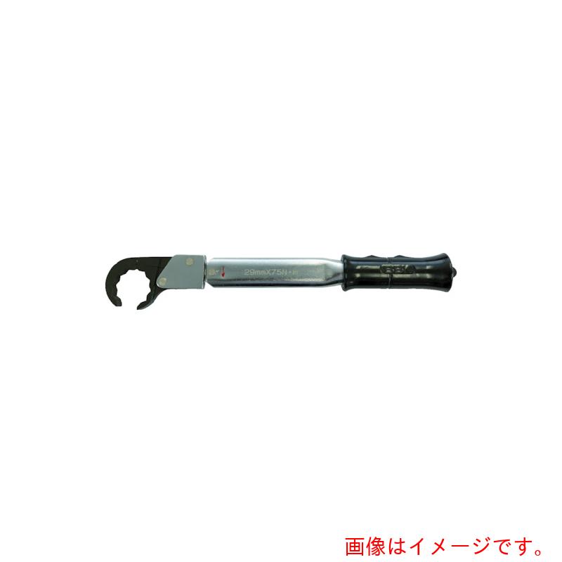 特長 ●ラチェット戻り機能でレンチを抜き差しする事無く締付が可能です。 ●校正証明書付 用途 ●エアコンフレアナット締付用 ●空調用5/8フレアナット用 仕様 ●トルク調整範囲(N・m)：75 ●全長(mm)：300 ●フレアナットサイズ：...