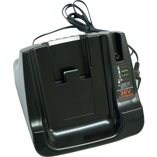 特長 ●18Vの電池パックです。 用途 ●36V用 仕様 ●種類：充電器 ●電圧(V)：36 ●電源(V)：AC100 ●品名：充電器 ●36Vスライド式バッテリーの充電器です。 質量・質量単位 ●0.54kg 【メーカー名】スタンレーブラ...