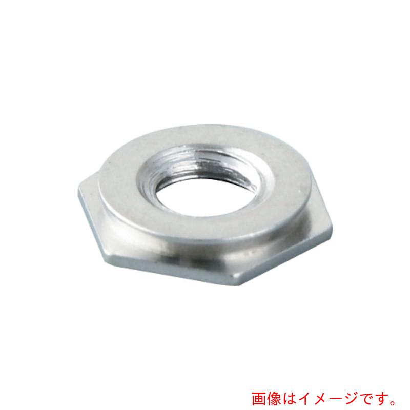 特長 ●裏表に突起が出ないフラットな仕上がりとなります。 ●薄板へのバーリング工法と比べ高い強度を実現します。 ●アルミ板及び処理鋼板への圧入に最適です。 仕様 ●最小板厚(mm)：1.5 ●ねじピッチ(mm)：0.5 ●加工物穴径(mm)...