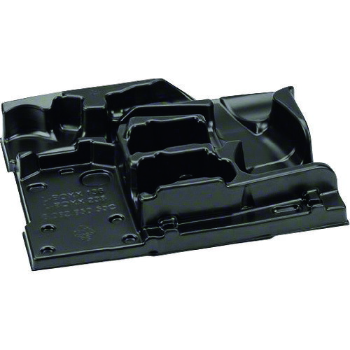 用途 ●ボッシュ電動工具本体を収納 仕様 ●色：ブラック ●適合本体：GSB18V-85C/H ●充電器収納：あり ●スペアバッテリー収納数：2 ●インレイサイズ：フル 材質 ●ポリスチレン樹脂(PS) 質量・質量単位 ●292.0g 【メ...