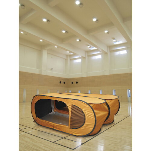 特長 ●カプセルテント ワンタッチで簡単 ●洋式トイレで安心 ●抗菌性凝固剤で快適 用途 ●災害時・非常時のプライバシー確保に ●どこでも個室トイレ 仕様 ●外形寸法(mm)幅：0.9 ●外形寸法(mm)奥行：0.9 ●外形寸法(mm)高さ...