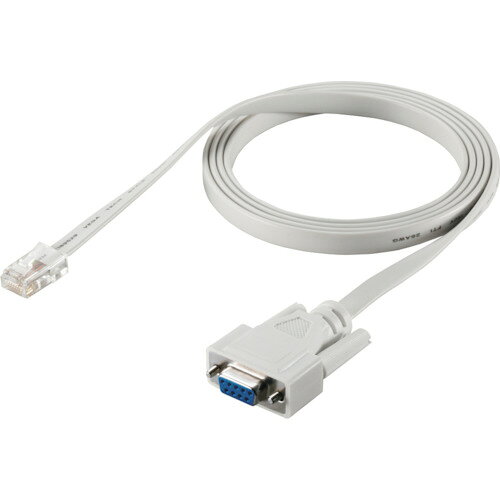 特長 ●スイッチとパソコンを接続するの使用するコンソールケーブルです。 ●コンソールケーブル（RJ45＝D-Sub 9pin メス） ●対応機種：（スイッチ）BS-G2124M、BS-G2116M、BS-G2108M無線LANアクセスポイン...