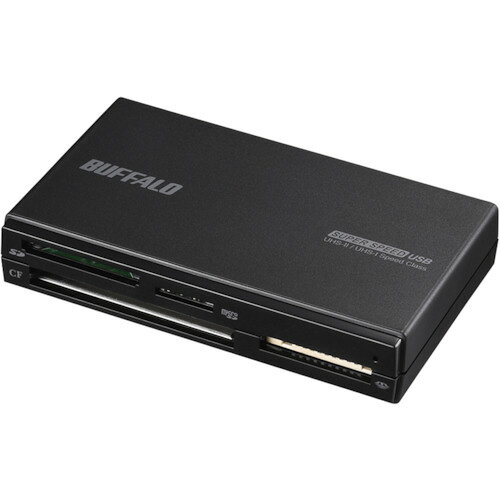 特長 ●読込最大200MB/sの高速転送 ●高速転送規格USB3.0対応のカードリーダー／ライター ●メディア間コピー可能＋4メディア同時認識 ●53メディア（変換アダプター使用で+7）に対応 ●コンパクトフラッシュのピン折れを防ぐ ●ドラ...