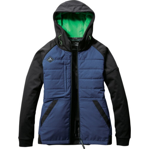 特長 ●ボディには防水性、撥水性、防風性が特徴のライトシェル素材を用いています。 仕様 ●色：ジェットパープル ●サイズ：L ●着丈(cm)：70 ●胸囲(cm)：116 ●サーモクラフト(電熱パッド)対応モデル 材質 ●ポリエステル100...