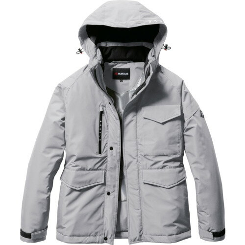 特長 ●2レイヤー高密度リップクロスを使用することで、耐水性、透湿性、防風性、撥水性すべてを網羅しています。 ●ライムリフレクター(反射材)を袖に配備し夜間の視認性をUPしています。 仕様 ●色：スノー ●サイズ：LL ●着丈(cm)：75...