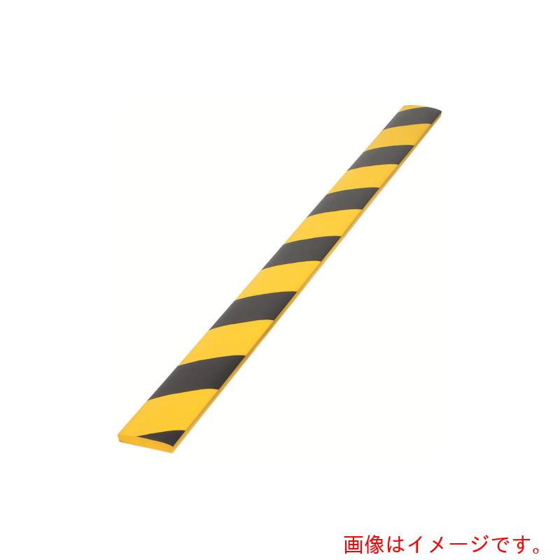 特長 ●クッション性、耐摩耗性に優れたクッション材です。 用途 ●壁面の保護や振動吸収材として。 仕様 ●色：ブラック/イエロー ●幅(mm)：55 ●長さ(m)：0.9 ●厚さ(mm)：8 ●取付方法：貼付タイプ(両面テープ別売) ●入り...