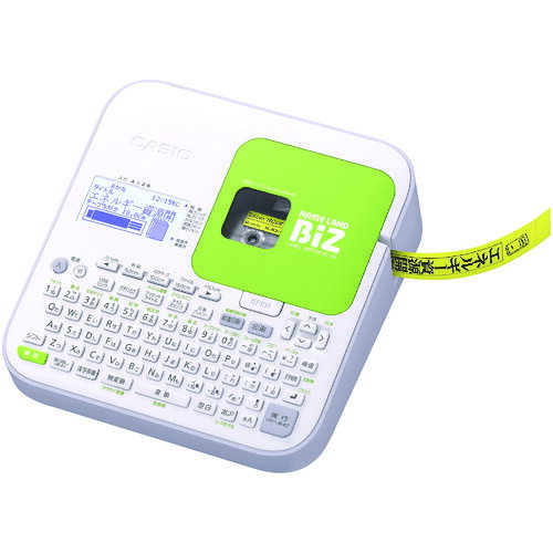 特長 ●スタンダードモデルです。 ●印字速度は従来の2倍になり、効率アップに役立ちます。 ●ATOK搭載で文字入力が快適に行えます。 ●デザインロゴ、ハーフカット付オートカッター搭載です。 用途 ●24mm対応ATOK搭載で快適文字入力 仕...