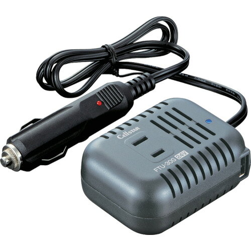 特長 ●12V車の中で100V機器が使えます。 仕様 ●入力電圧(V)：DC24 ●定格出力(W)：24 ●最大出力(W)：30 ●幅(mm)：57 ●奥行(mm)：75 ●高さ(mm)：33 ●出力電圧(V)：AC100 ●定格出力電力(...