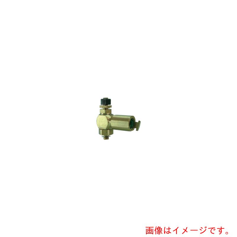 特長 ●流量調整がスムーズに行えます。 ●用具不要のワンタッチ着脱です。 ●タッチコネクターを内臓しています。 ●ボディが金属製で衝撃に強い構造になっています。 用途 ●各種エア配管 仕様 ●接続口径：M5×0.8 ●適合チューブ外径D(m...