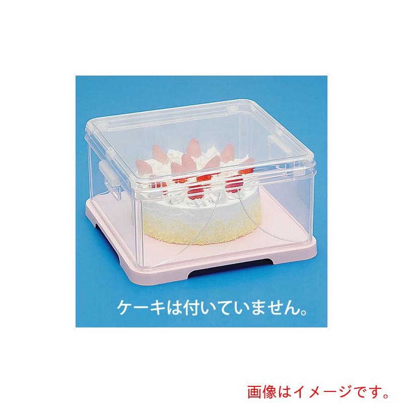 特長 ●7号のケーキまで対応します。 ●収納に便利な折りたたみ式です。 仕様 ●本体寸法(mm)幅×奥行×高さ：307×307×166 ●有効内寸(mm)幅×奥行×高さ：280×272×134 ●蝶プラ　ケーキカバー 材質 ●フードケース:...