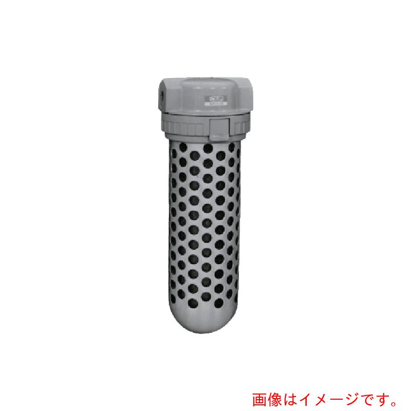 特長 ●フロート式特殊ドレン排出機能により大量のドレン除去に威力を発揮します。 用途 ●一般工場エアの清浄用として 仕様 ●接続口径：Rc3/4 ●全長(mm)：340.7 ●ろ過度0.3ミクロン最高使用圧力(MPa)：1 材質 ●ボディ・...