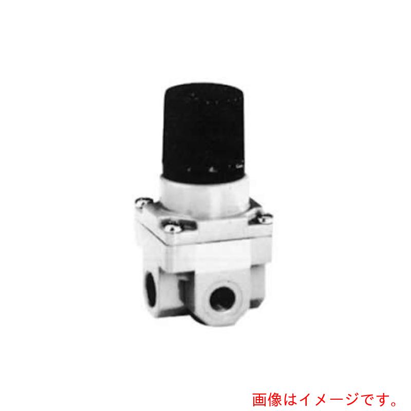 特長 ●減圧弁です。 ●リリーフ機構を内蔵し、正確かつ安定した設定圧力を供給します。 用途 ●圧縮空気の圧力調整に 仕様 ●設定圧力(MPa)：0.02〜0.34 ●接続口径：Rc1/4 ●全長(mm)：84 ●最高使用圧力(MPa)：2....