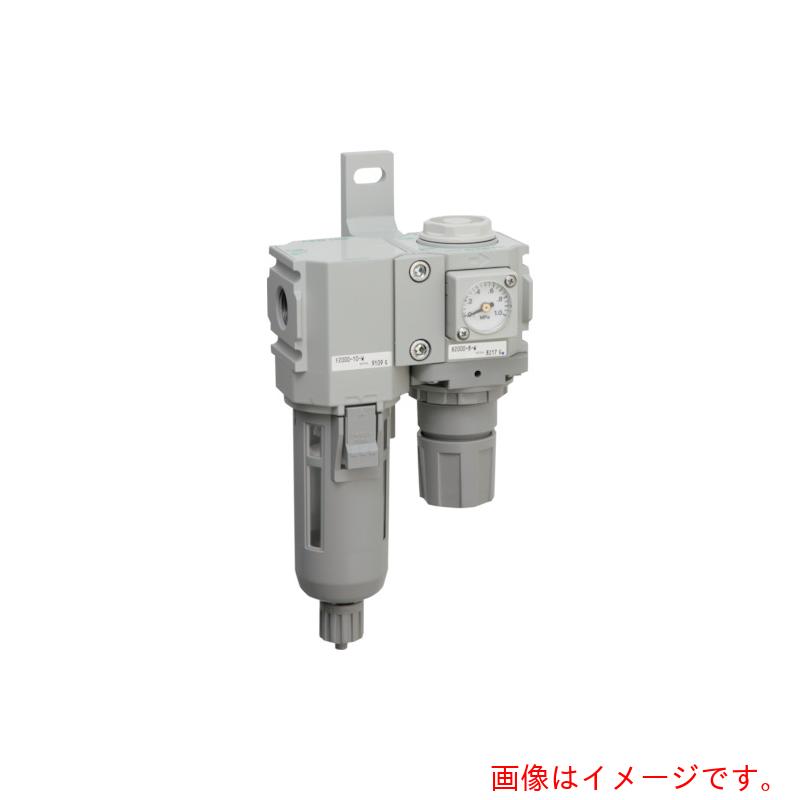 ●ろ過度5μm　オートドレン(NOタイプ)　設定圧力範囲0.05〜0.85MPa 質量・質量単位 ●0.65kg 【メーカー名】CKD（株） 【メーカー品番】C2520-8-W-F