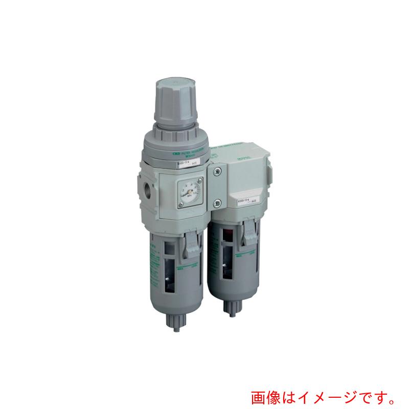 ●ろ過度0.01μm　2次側油分濃度0.01mg/m3　設定圧力範囲0.05〜0.85MPa 質量・質量単位 ●1.52kg 【メーカー名】CKD（株） 【メーカー品番】C4040-8-W