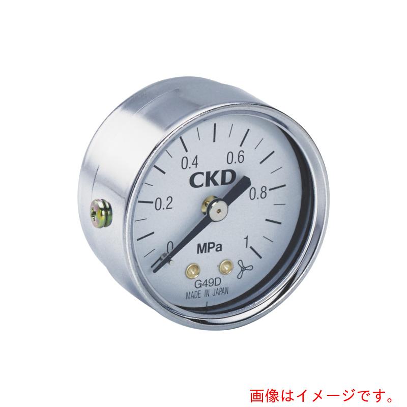 特長 ●汎用圧力計です。 ●ノンパープル仕様です。 用途 ●圧縮空気の圧力を目視管理に 仕様 ●接続口径：R1/4 ●使用流体：圧縮空気 ●圧力レンジ：0〜2MPa ●外形Φ51.8 ●流体温度(℃)：5〜60℃ 材質 ●黄銅他 質量・質量...