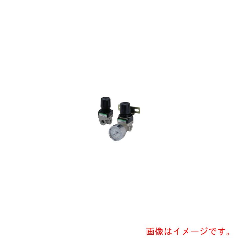 特長 ●小形、軽量、操作性を向上させたレギュレータです。 用途 ●圧縮空気の圧力調整に 仕様 ●設定圧力(MPa)：0.05〜0.85 ●使用流体：圧縮空気 ●接続口径：Rc1/4 ●全長(mm)：79 ●流体温度(℃)：5〜60 ●最高使...