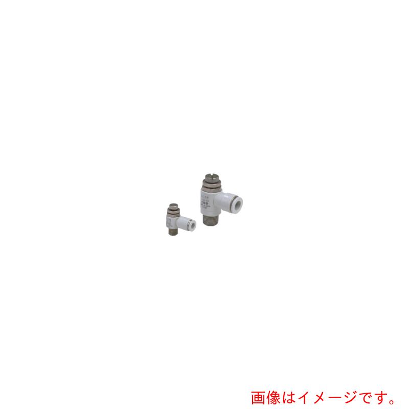 特長 ●エルボタイプの速度制御弁でワンタッチ継手付です。 ●配管ネジ部にはシール剤をコーティングしています。 ●回転するため、配管方向が自由自在です。 ●樹脂部には難燃材料（UL94規格V-0相当）を採用しています。 用途 ●空圧シリンダの...
